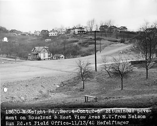 McKnight Road Construction | Historic Pittsburgh