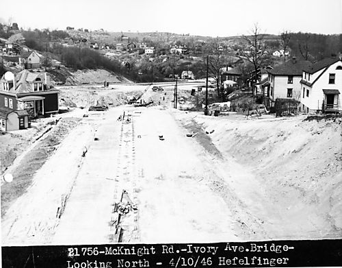 Construction of McKnight Road | Historic Pittsburgh