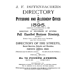 Directories | Historic Pittsburgh