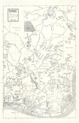Map of Fox Chapel School District | Historic Pittsburgh