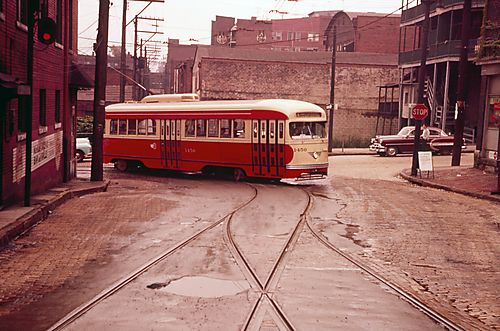 Pittsburgh Railways - 1958, A Trip Around The City of Pittsburgh XII ...